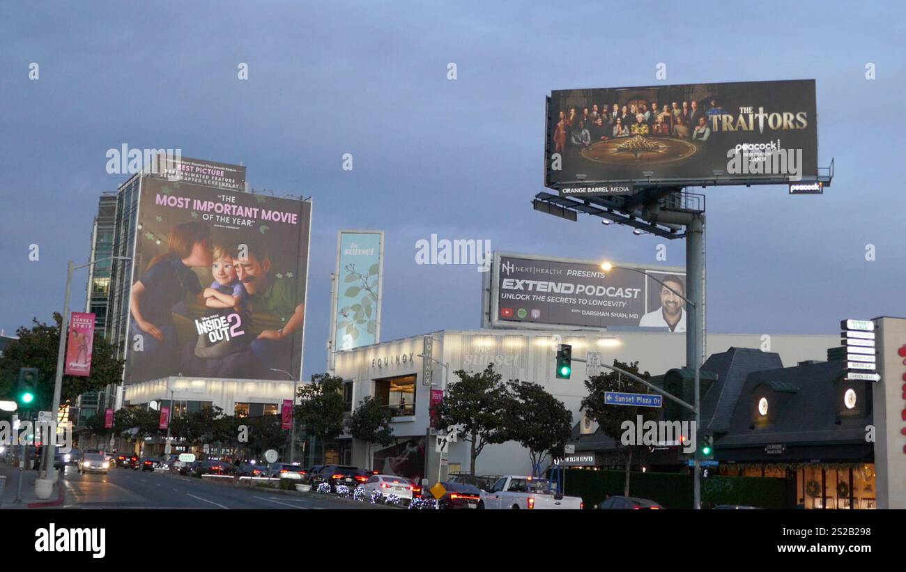 Los Angeles, California, USA 6th January 2025 Disney Pixar Inside Out 2 ...