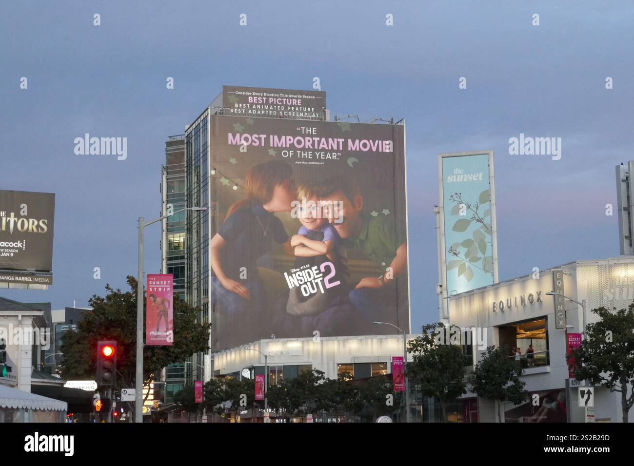 Los Angeles, California, USA 6th January 2025 Disney Pixar Inside Out 2 ...