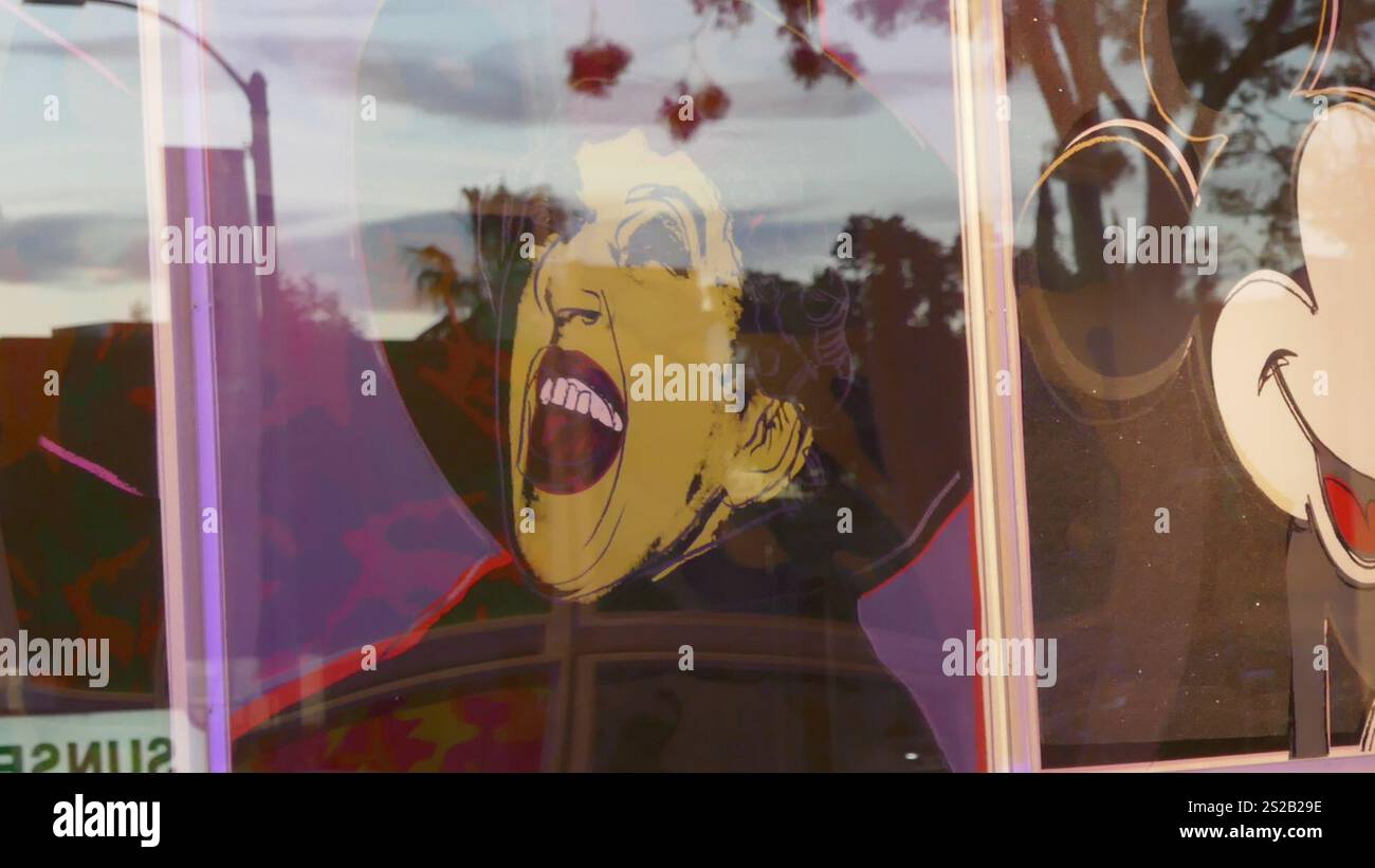 Los Angeles, California, USA 6th January 2025 Andy Warhol Art, The ...