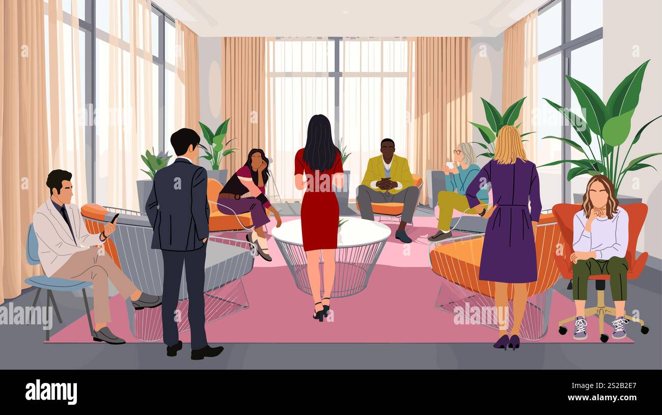 Beauty fashion female part Stock Vector Images - Alamy