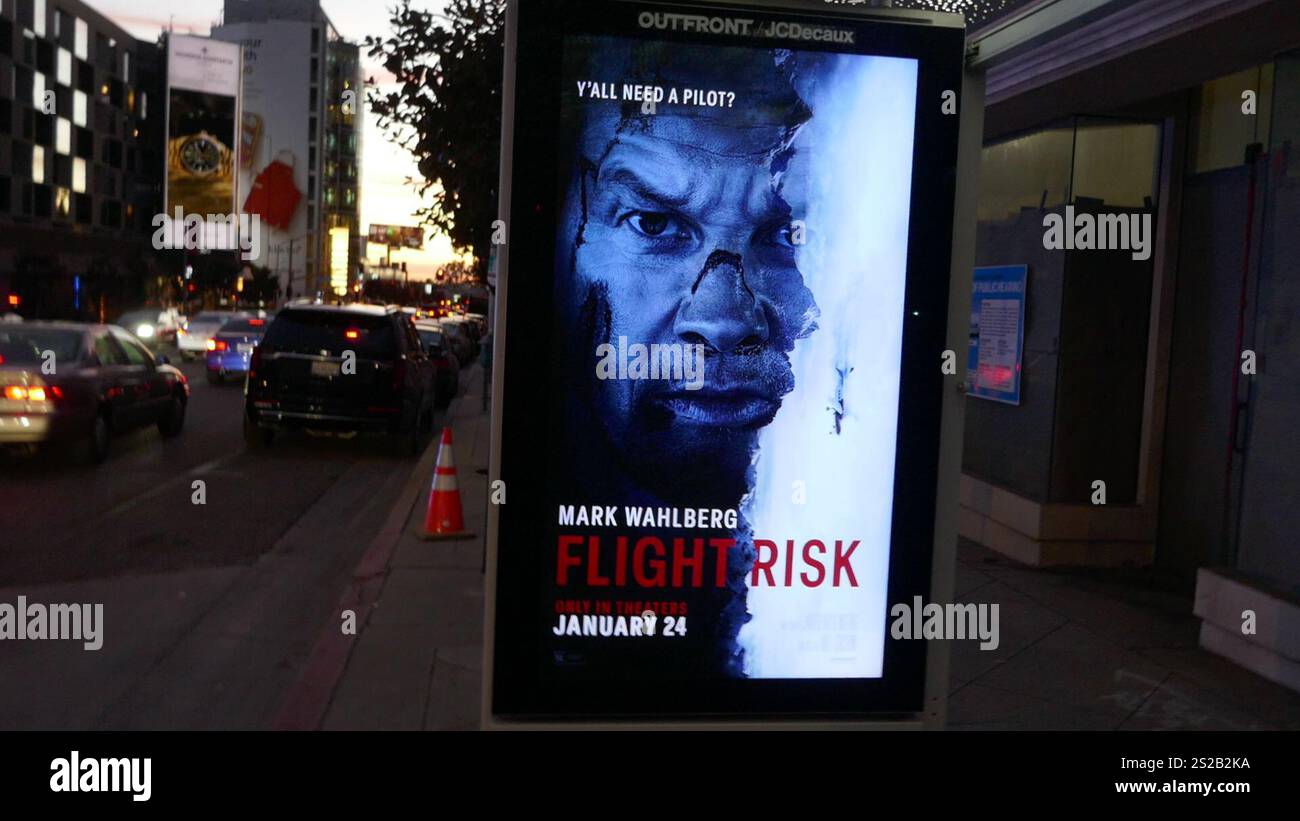 Los Angeles, California, USA 6th January 2025 Mark Wahlberg Flight Risk ...
