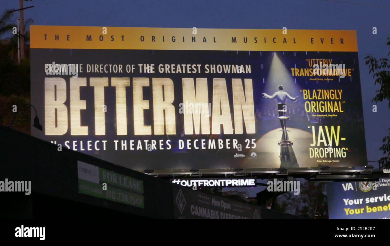 Los Angeles, California, USA 6th January 2025 Robbie Williams Better ...