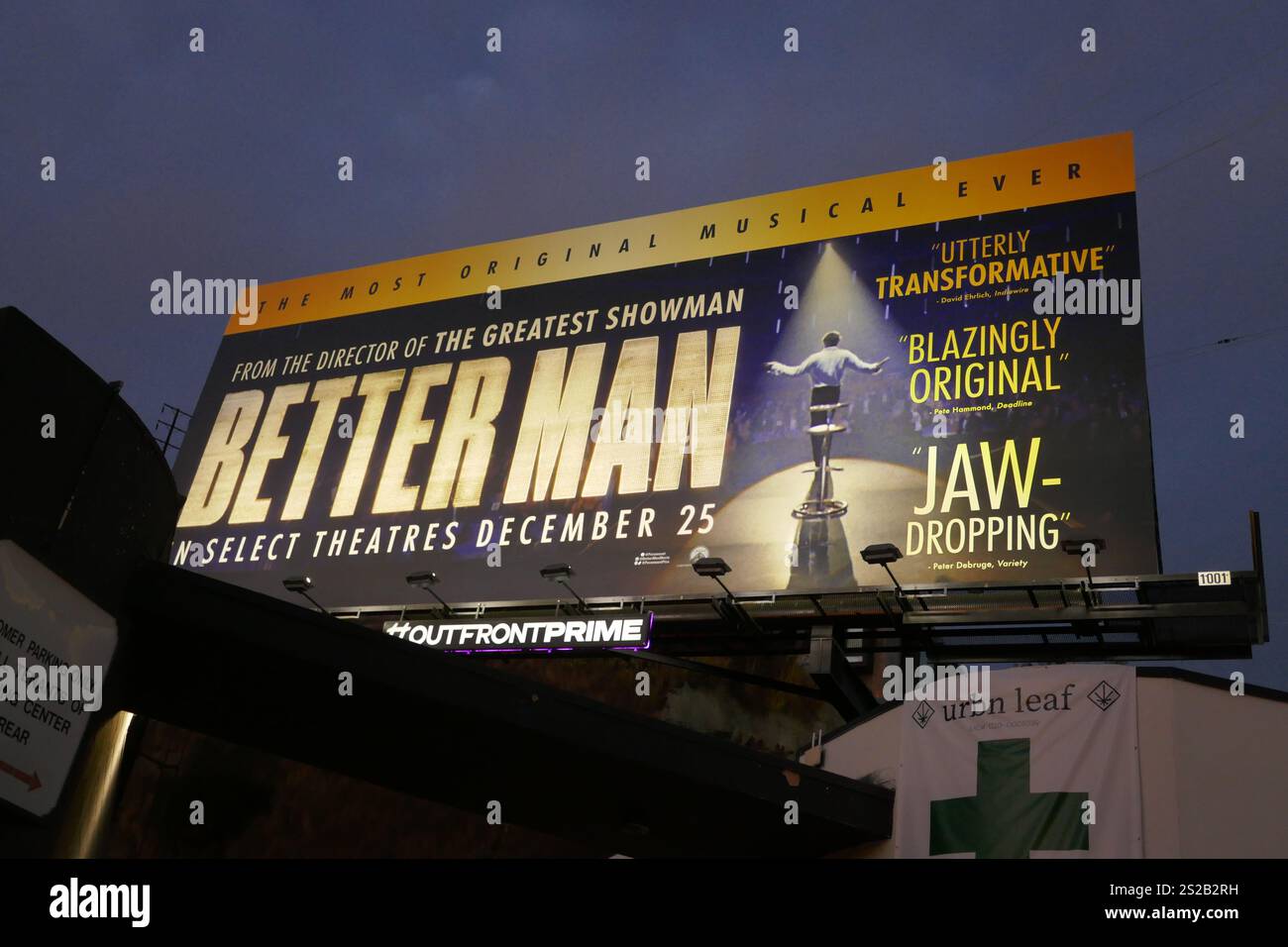 Los Angeles, California, USA 6th January 2025 The Wild Robot Billboard ...