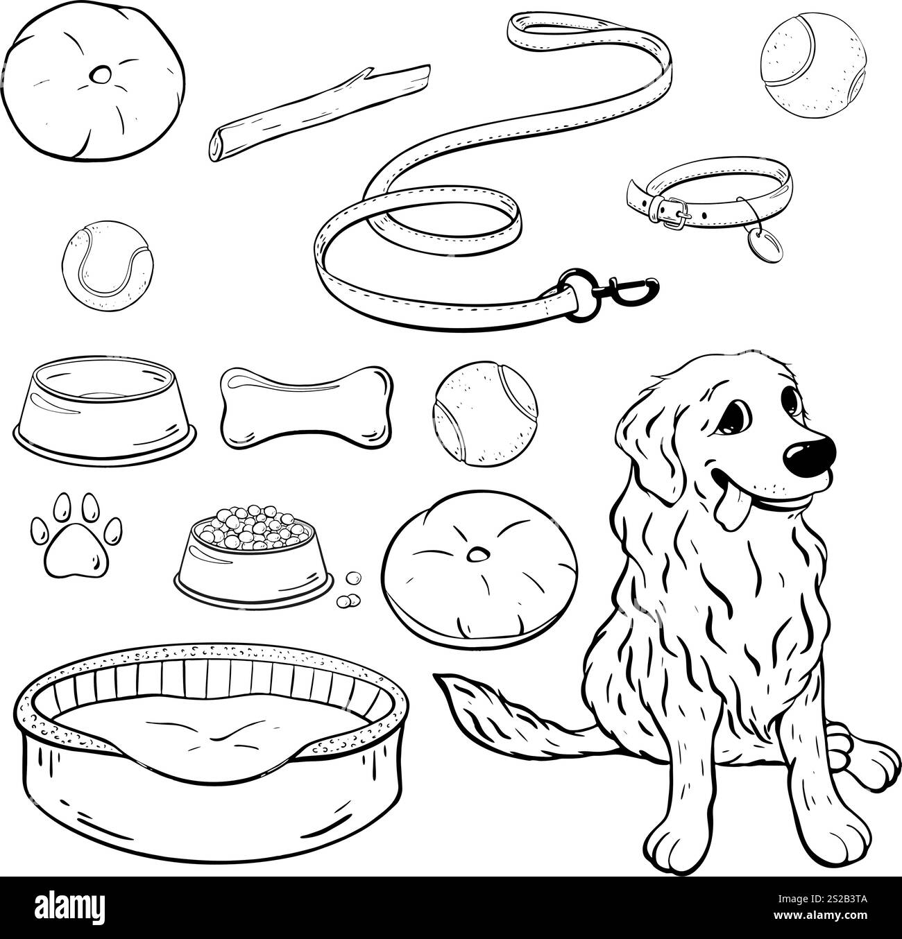 Dog along Cut Out Stock Images & Pictures - Alamy