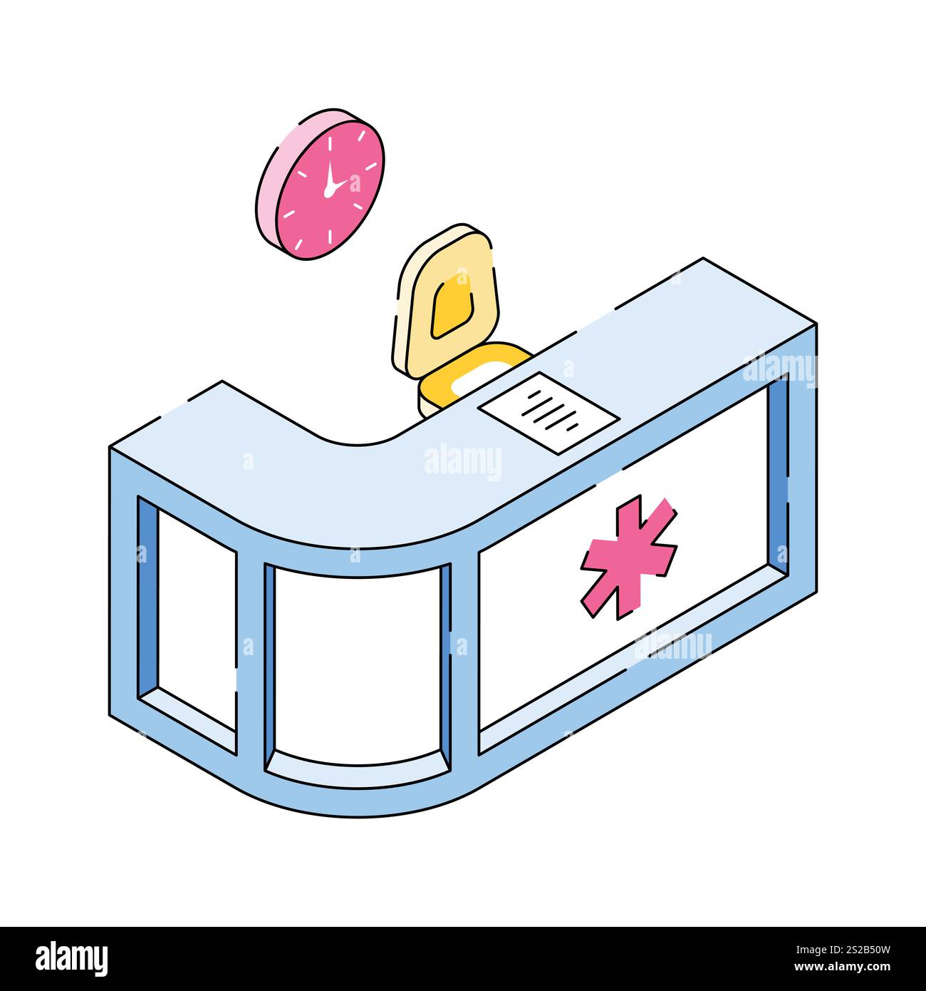 Center of first reception Stock Vector Images - Alamy