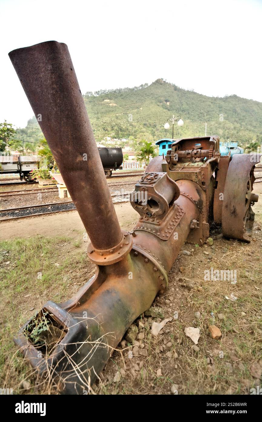 Train salvage yard hi-res stock photography and images - Alamy