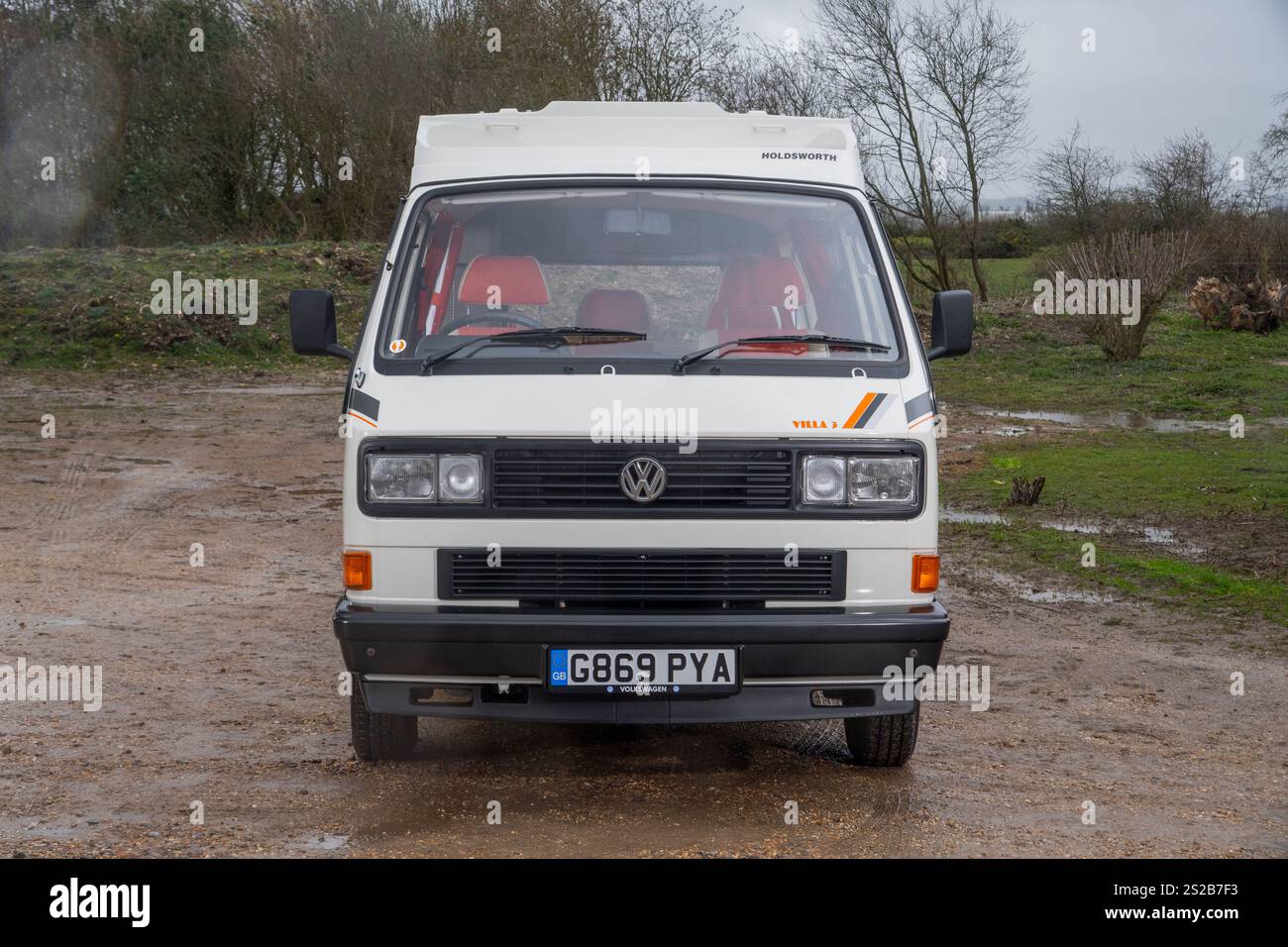 1990 T25 VW Transporter camper van conversion by Holdsworth Stock Photo ...