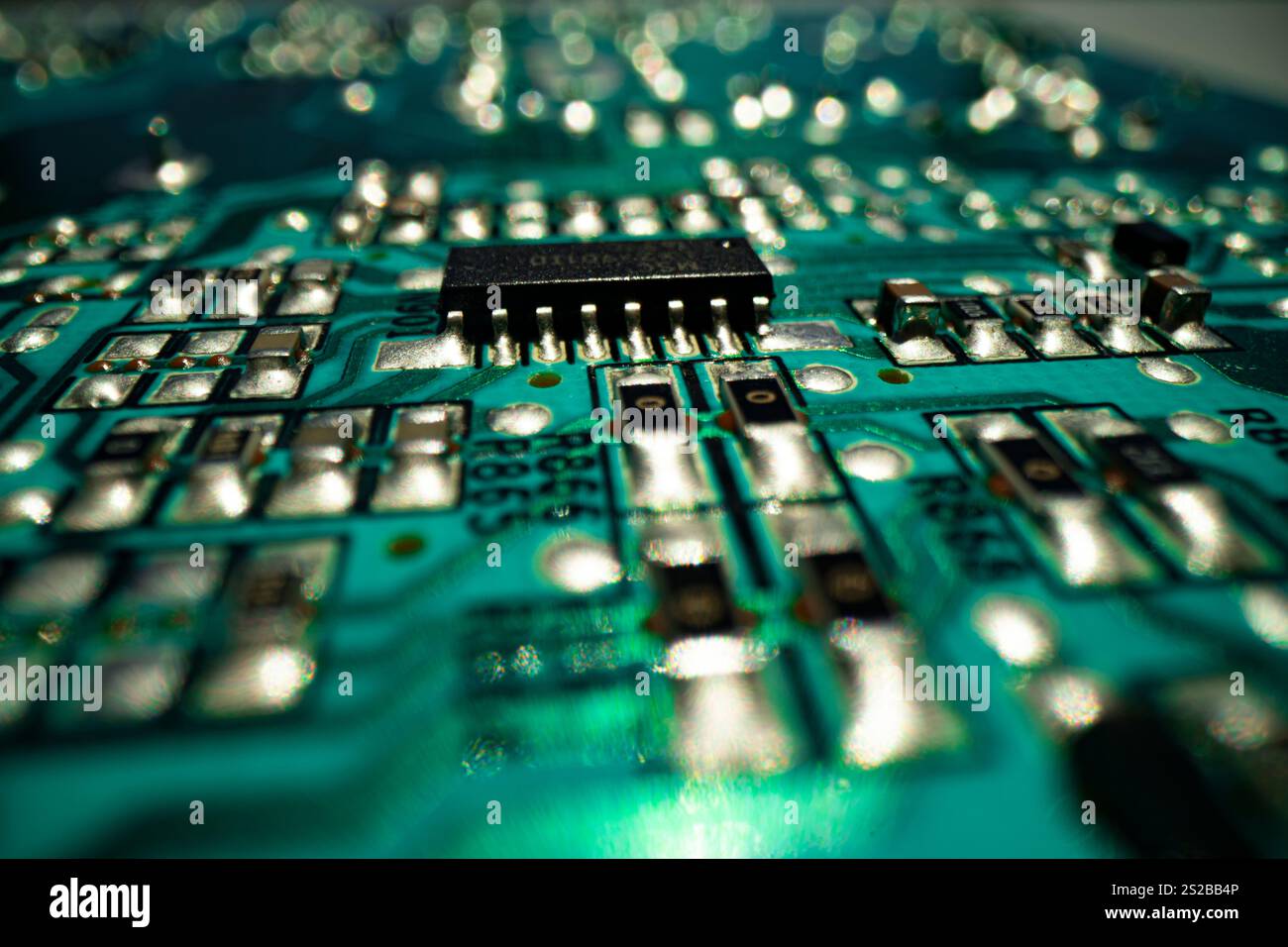 Electronic technology digital chip. Tech background. Technology background. High tech electronic ...