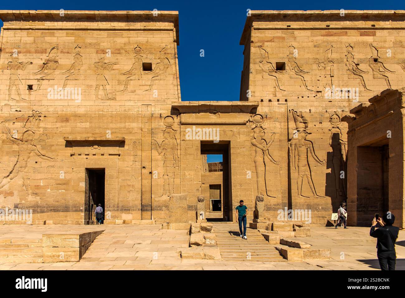 Aswan, Egypt; January 18, 2024: See the Temple of Isis, witness the ...