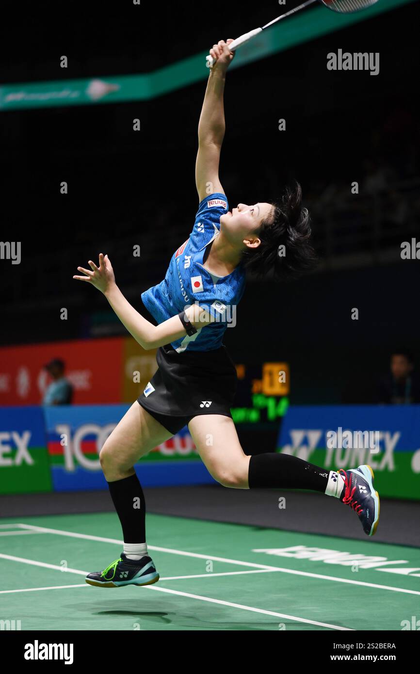 Axiata Arena, Kuala Lumpur, Malaysia. 7th Jan, 2024. Tomoka Miyazaki ...