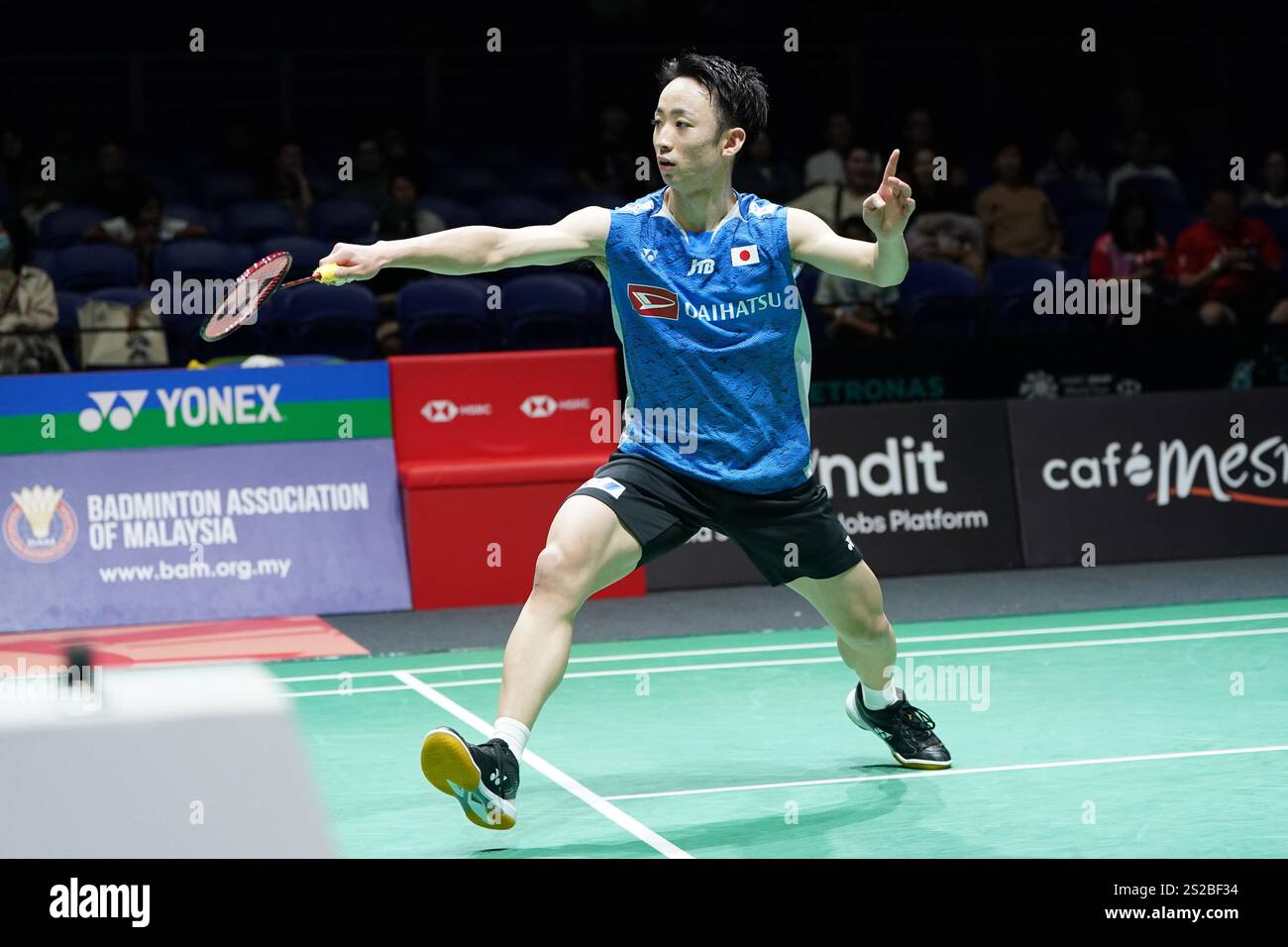 Axiata Arena, Kuala Lumpur, Malaysia. 7th Jan, 2024. Yushi Tanaka (JPN ...