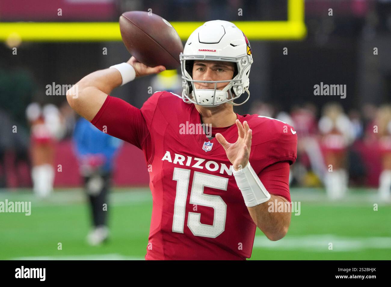 Arizona Cardinals quarterback Clayton Tune (15) during their NFL ...
