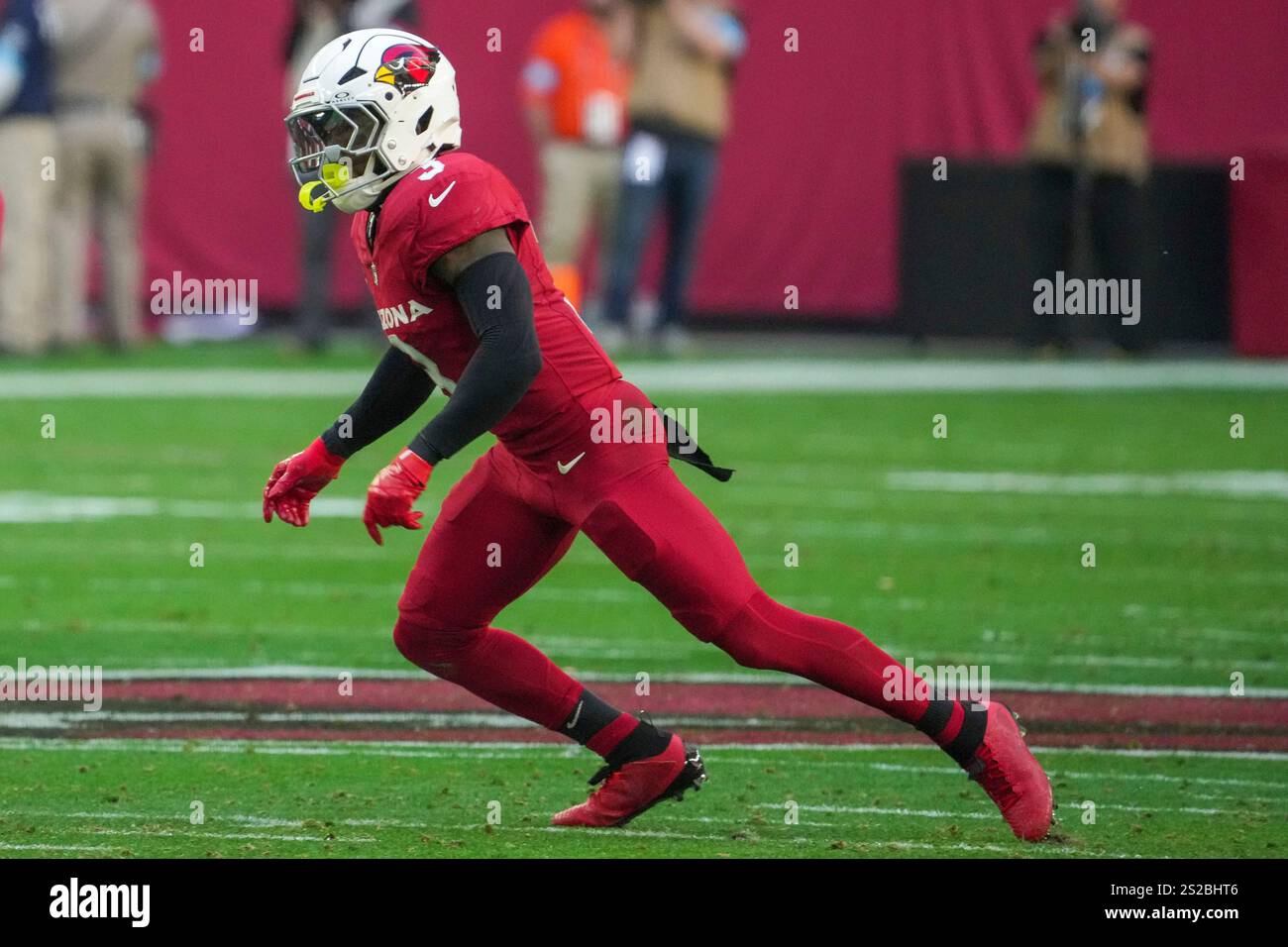 Arizona Cardinals safety Budda Baker (3) during their NFL football game ...