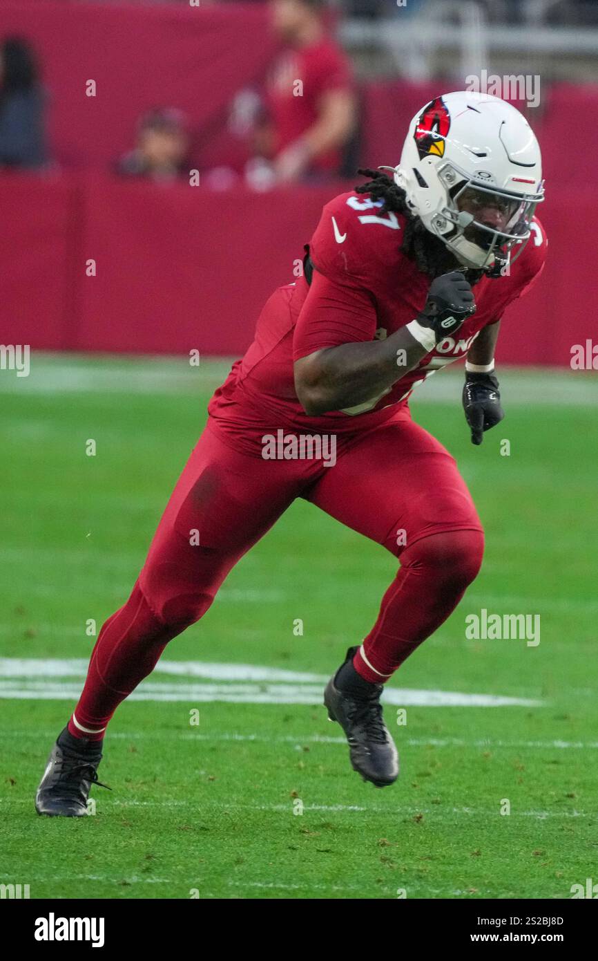 Arizona Cardinals running back Tony Jones Jr. (37) during their NFL ...