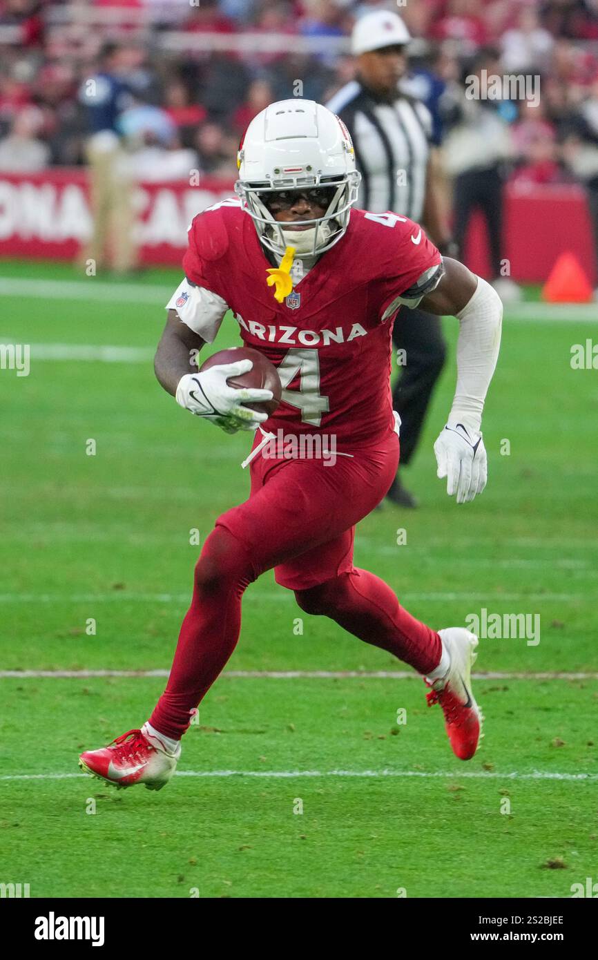 Arizona Cardinals wide receiver Greg Dortch (4) during their NFL ...