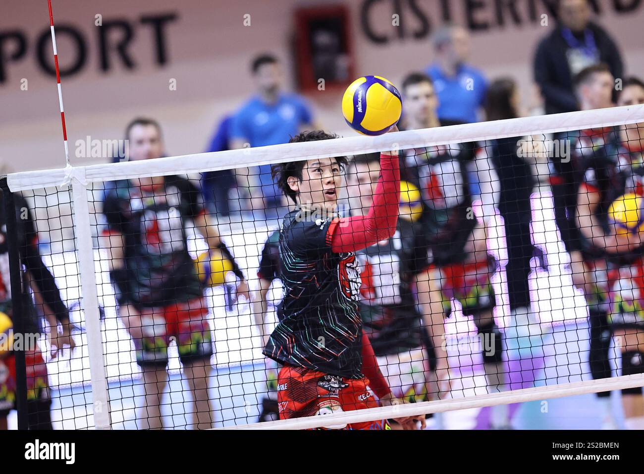 Yuki Ishikawa (Sir Susa Vim Perugia) during Cisterna Volley vs Sir Susa Vim Perugia, Volleyball ...