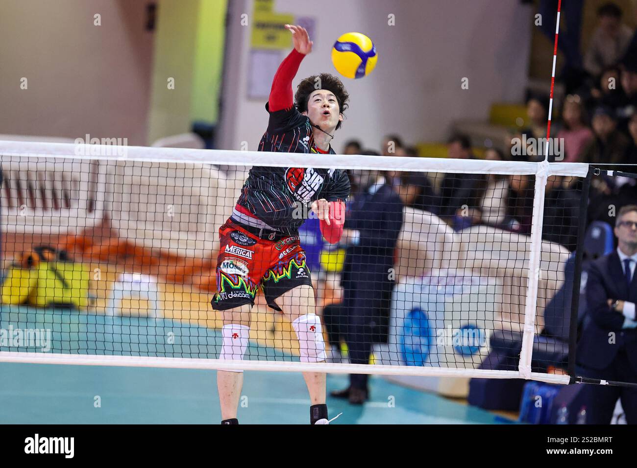 Yuki Ishikawa (Sir Susa Vim Perugia) during Cisterna Volley vs Sir Susa Vim Perugia, Volleyball ...