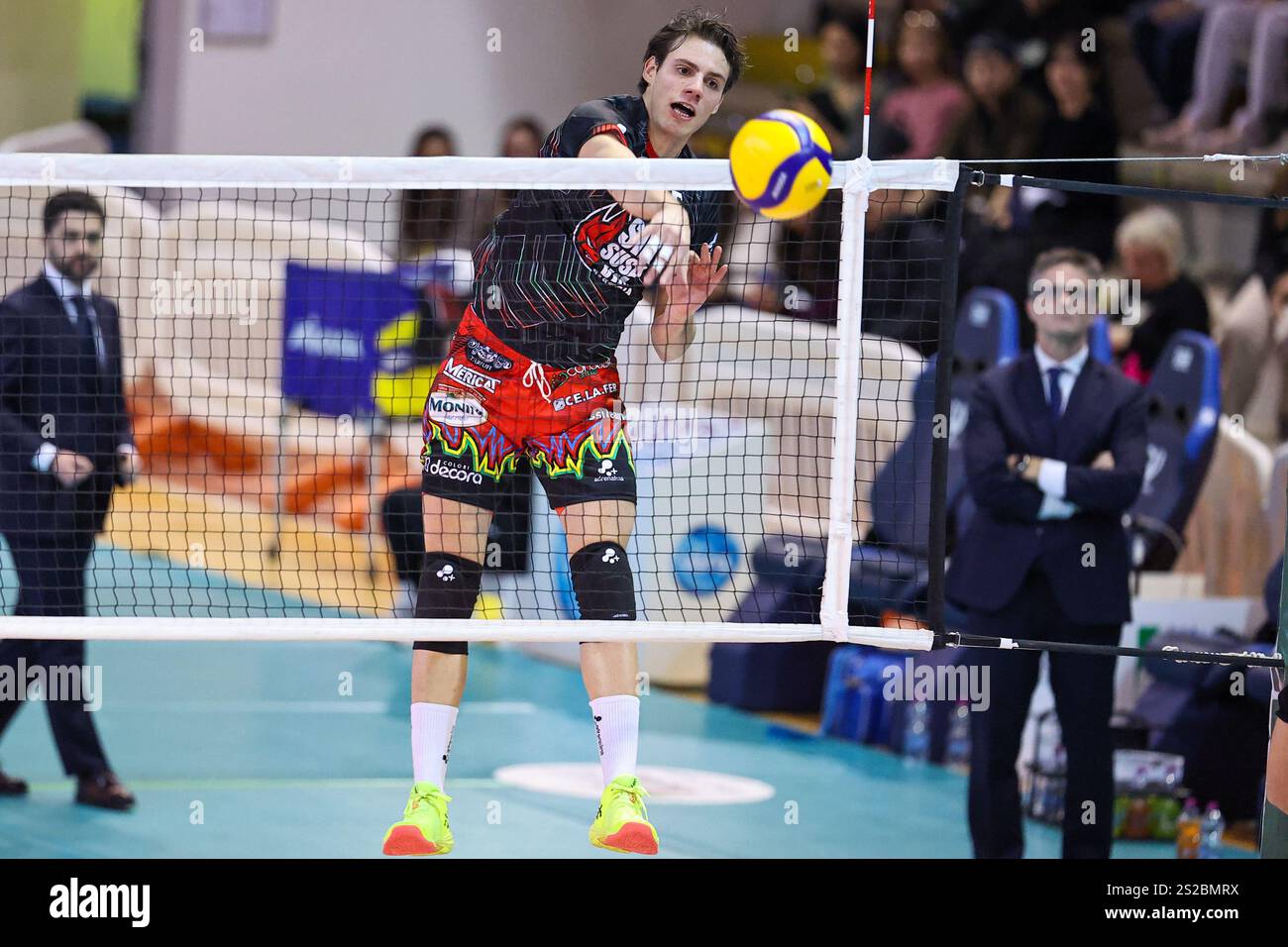 Nicola Cianciotta (Sir Susa Vim Perugia) during Cisterna Volley vs Sir ... Nicola Cianciotta (Sir Susa Vim Perugia) during Cisterna Volley vs Sir ...