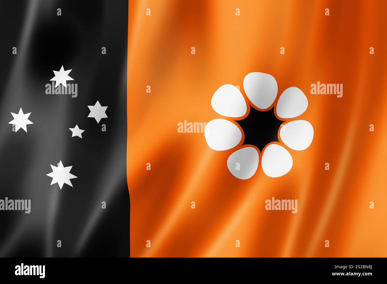 Australian Northern Territory flag, Australia waving banner collection ...