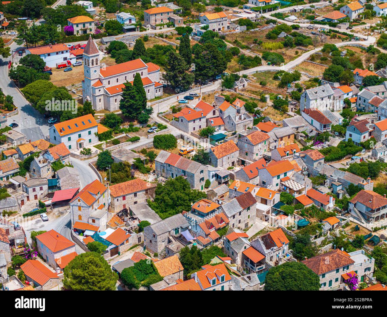 otok Šolta / island Solta Stock Photo - Alamy