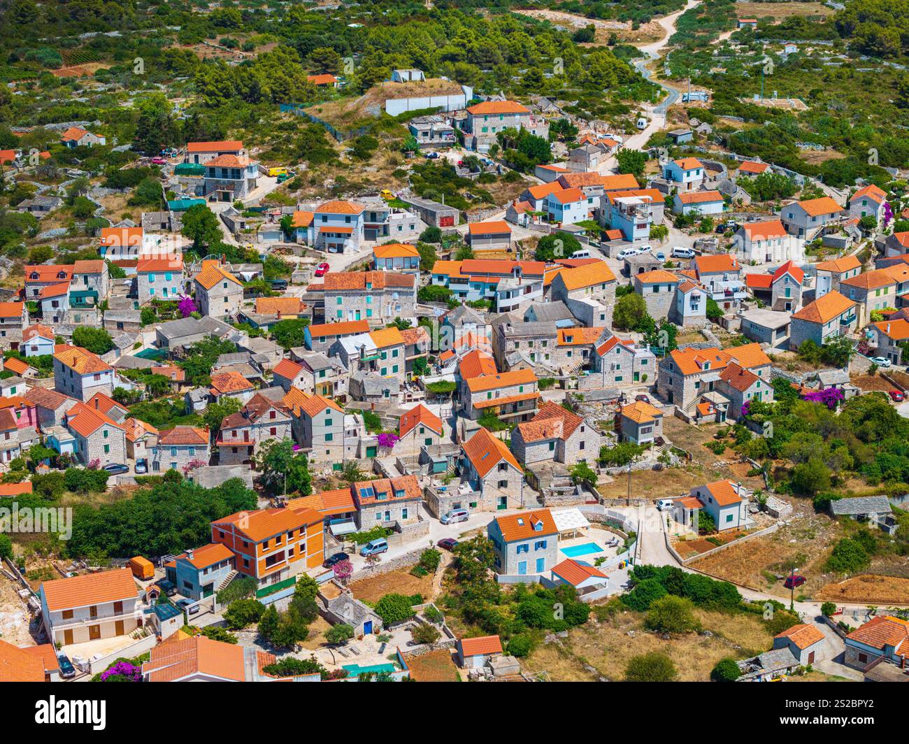 otok Šolta / island Solta Stock Photo - Alamy
