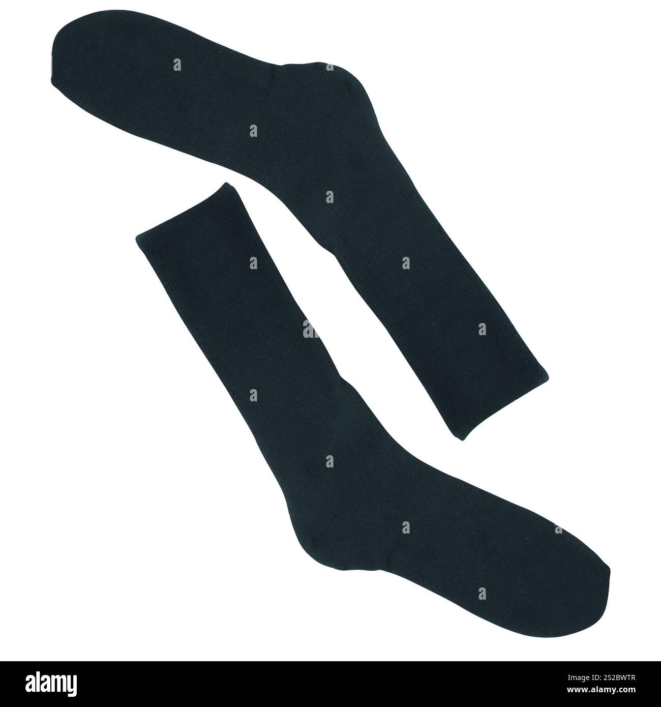 Black socks close-up on a white background Stock Photo - Alamy