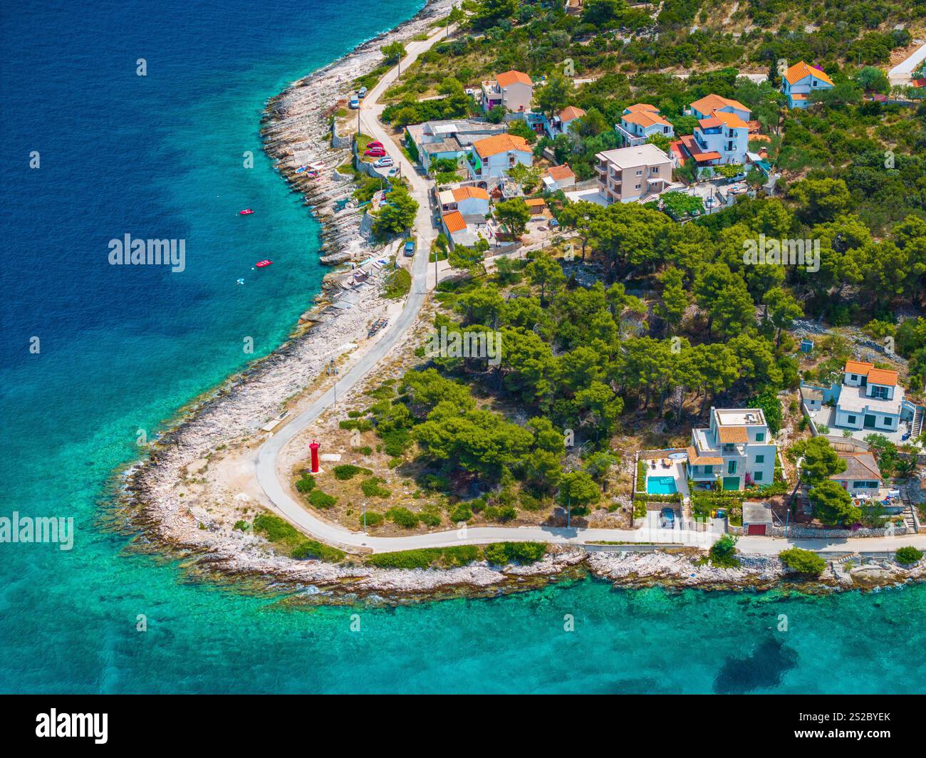 otok Šolta / island Solta Stock Photo - Alamy