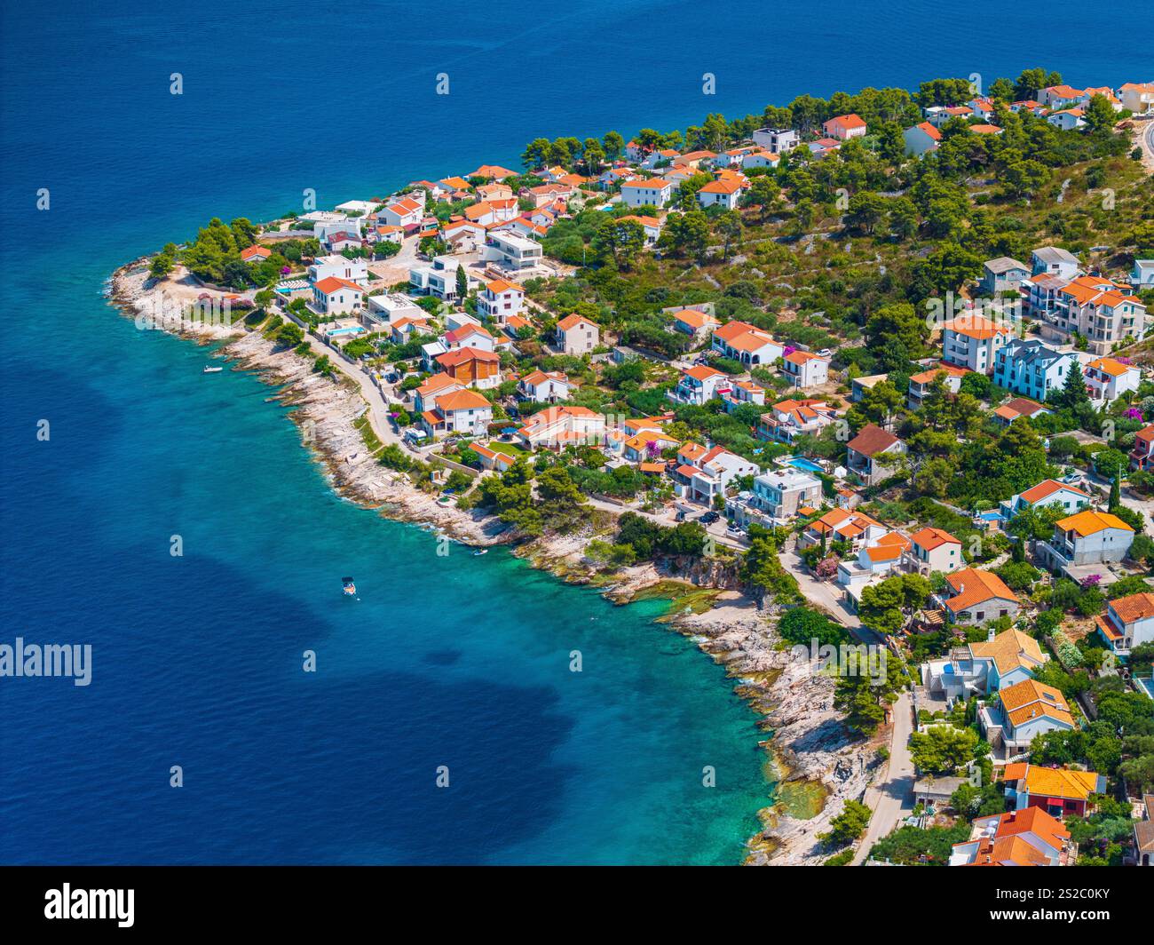 otok Šolta / island Solta Stock Photo - Alamy