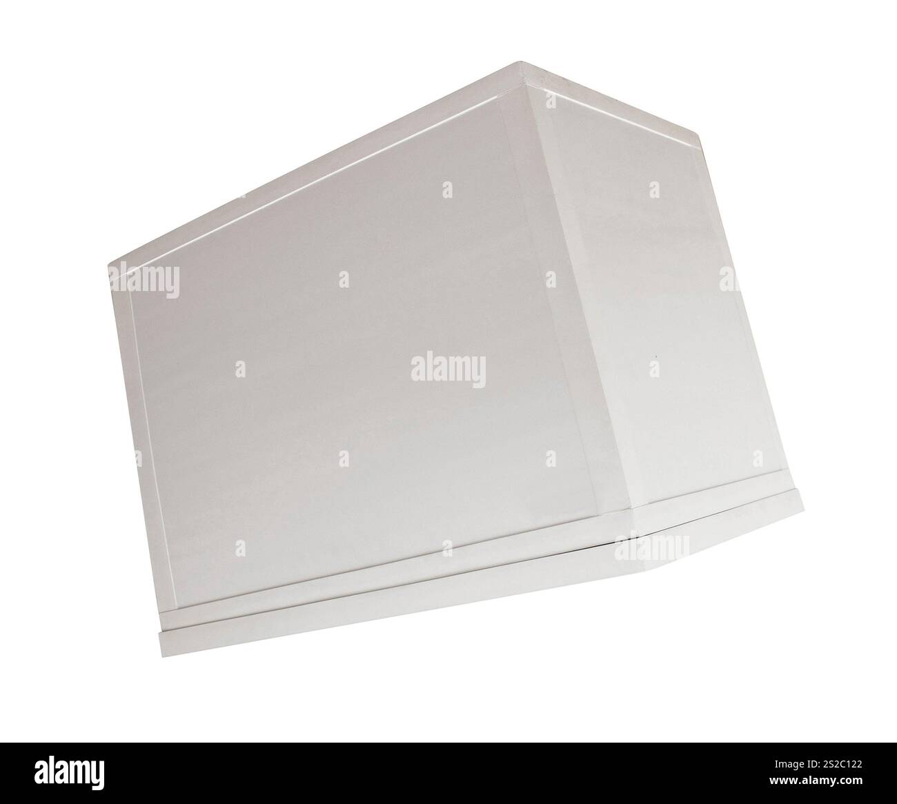 Blank box on white background Stock Photo - Alamy