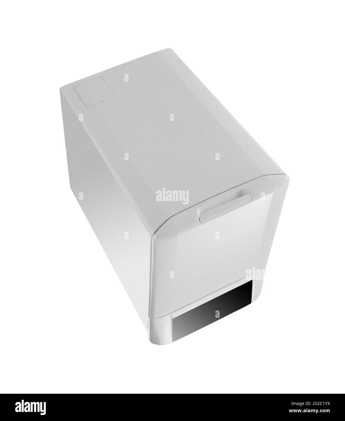 electric shredder isolated on white background Stock Photo - Alamy