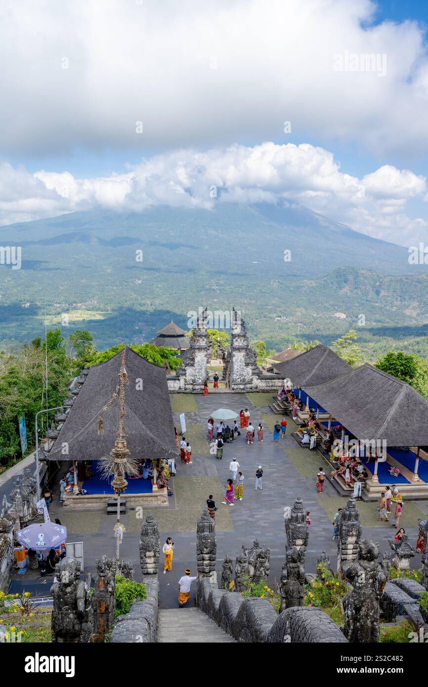 Bali, Indonesia - October 22, 2024: The ancient temple called 'Pura ...