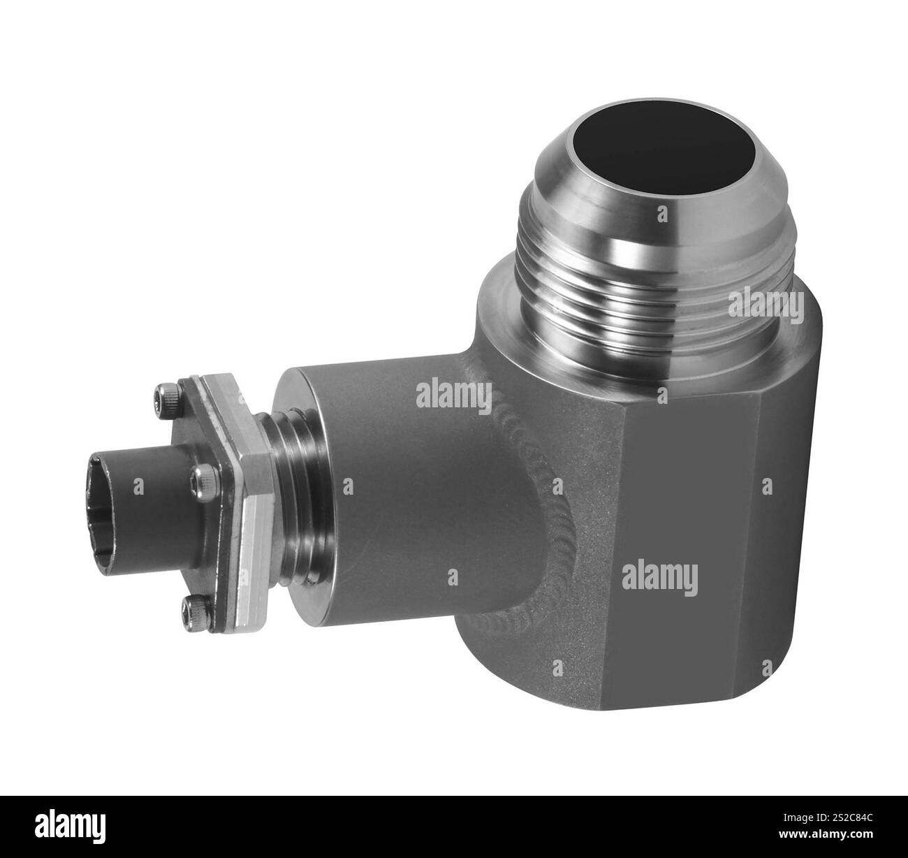 corner fitting isolated on a white background Stock Photo - Alamy