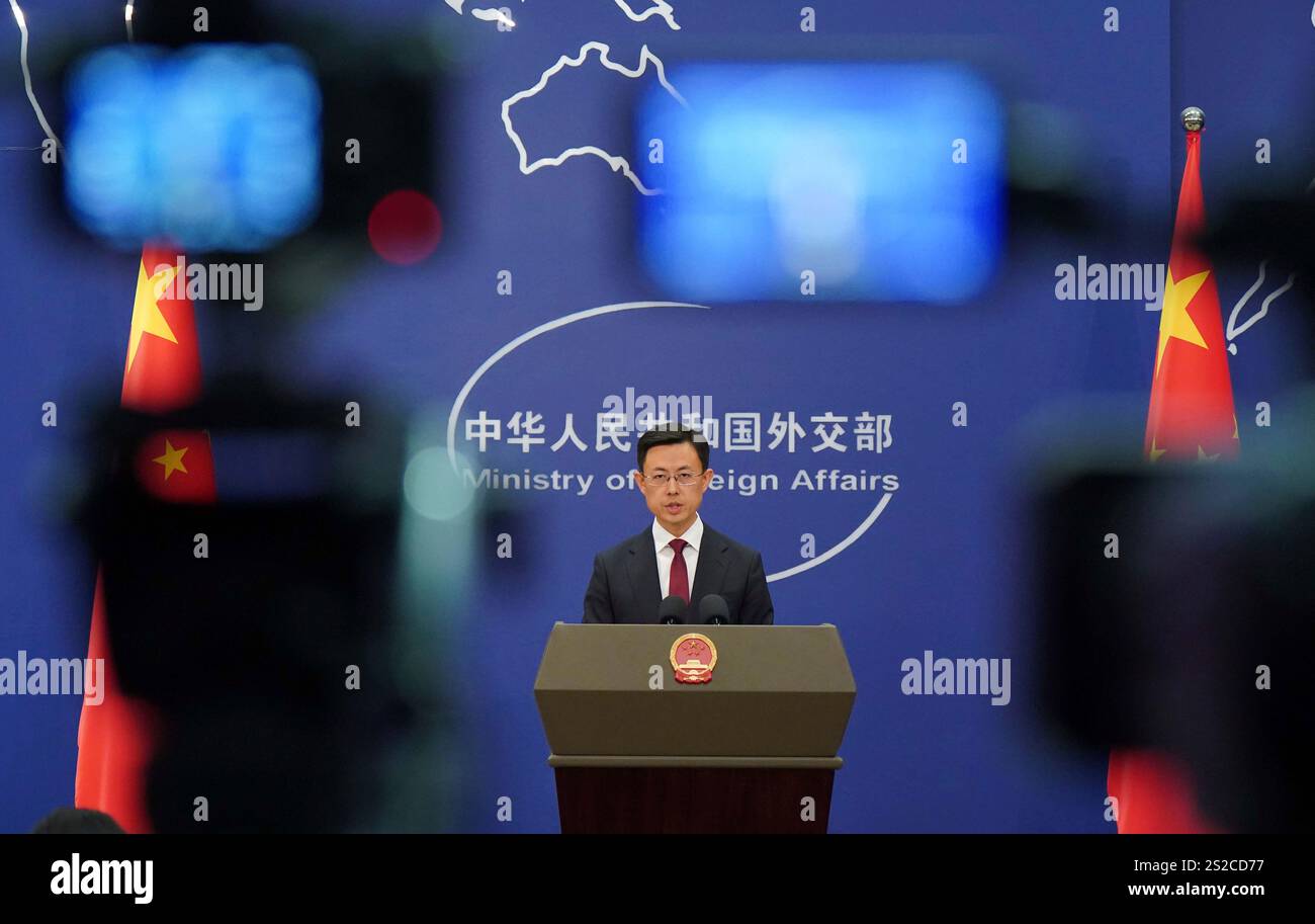 Guo Jiakun who was appointed as the new spokesperson for the Chinese ...