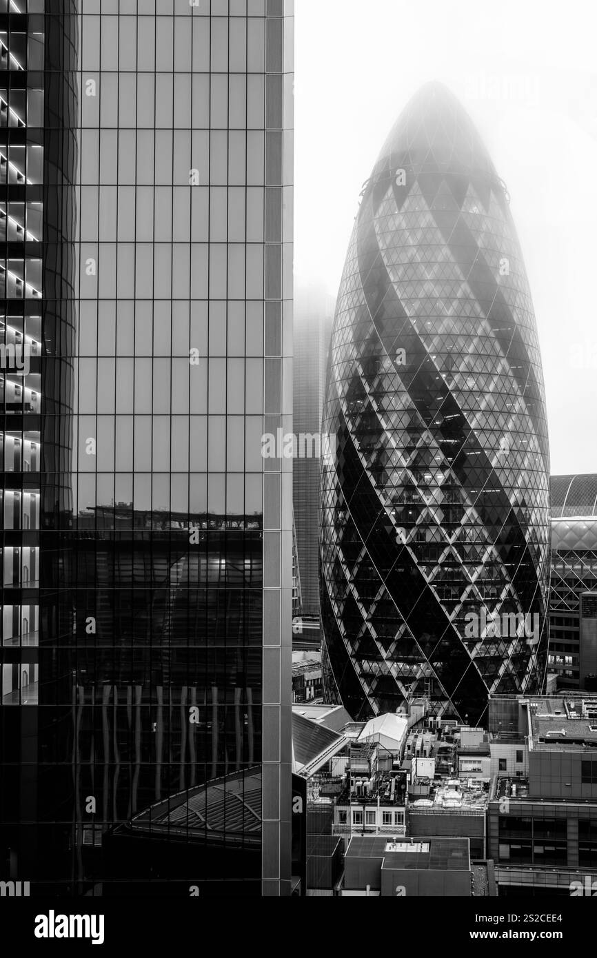 30 St Mary Axe, also known as The Gherkin Building In The City of ...