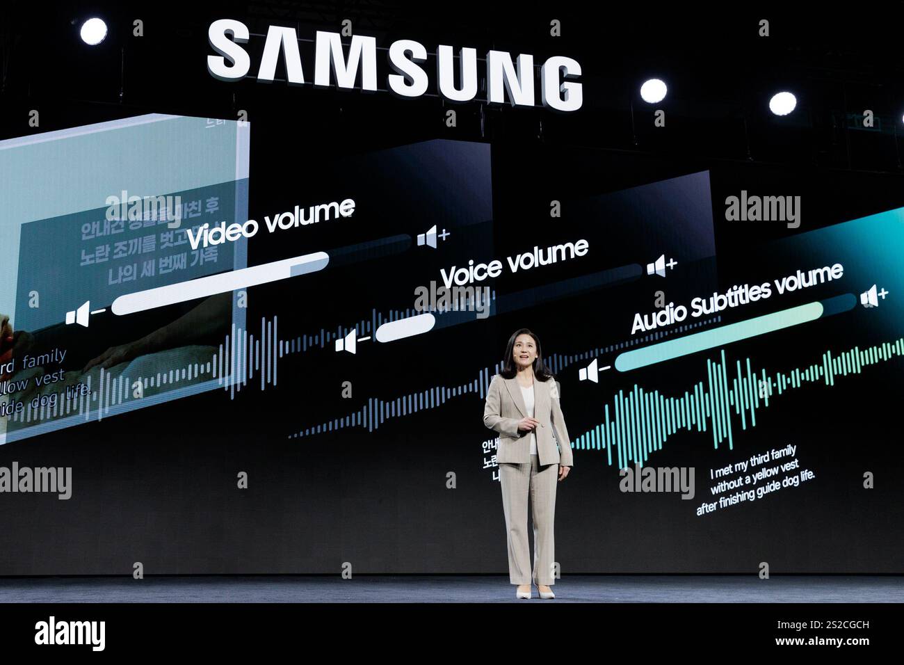 Las Vegas, USA. 06th Jan, 2025. Inhee Chung, VP of Corporate ...