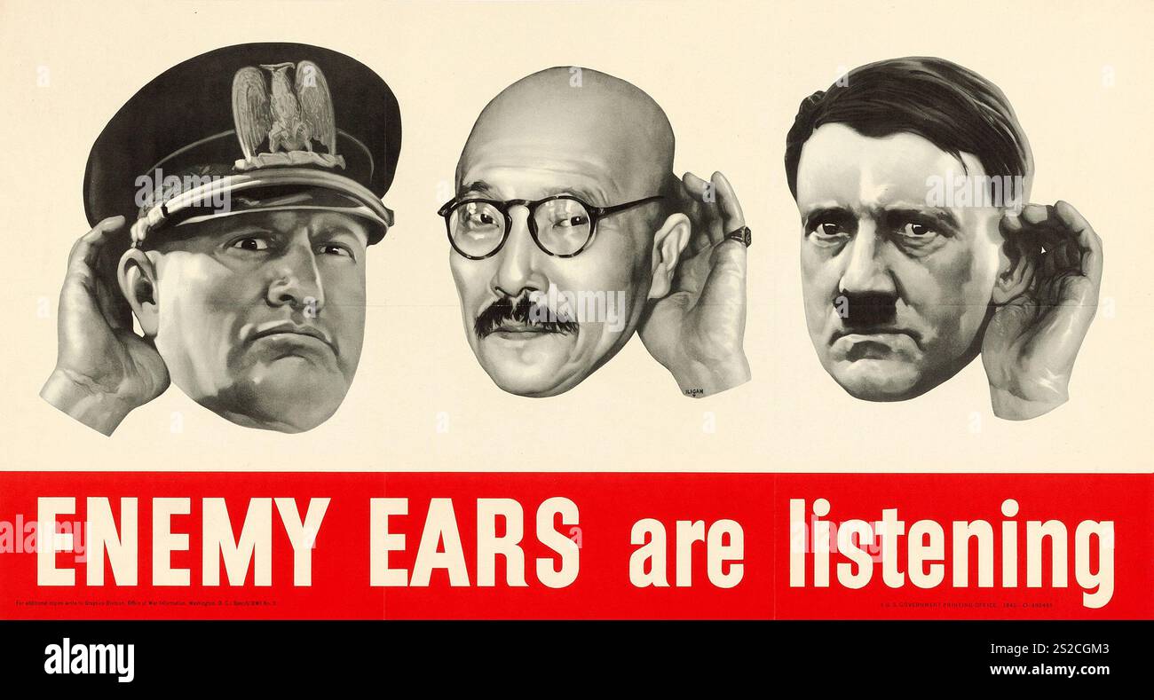 World War II Propaganda (U.S. Government Printing Office, 1942) OWI ...