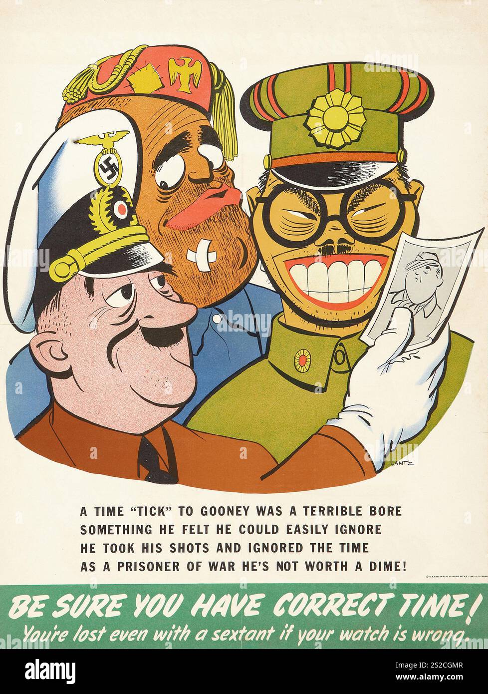 World war ii cartoon hi-res stock photography and images - Alamy