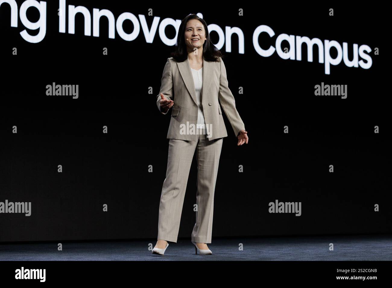 Las Vegas, USA. 06th Jan, 2025. Inhee Chung, VP of Corporate ...