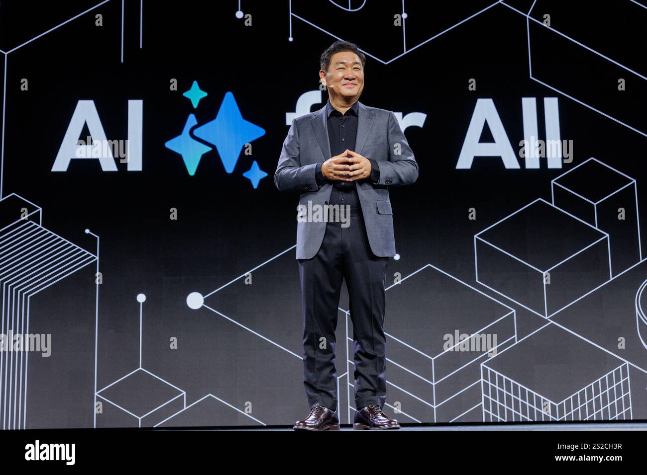 Las Vegas, USA. 06th Jan, 2025. JH Han, CEO and Head of Device ...