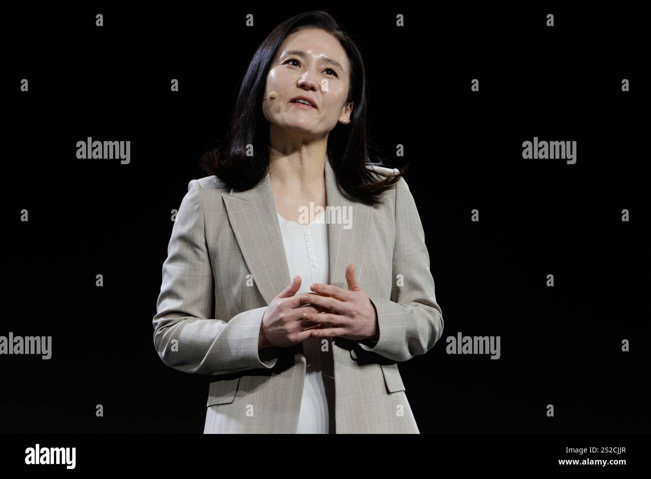 Las Vegas, USA. 06th Jan, 2025. Inhee Chung, VP of Corporate ...