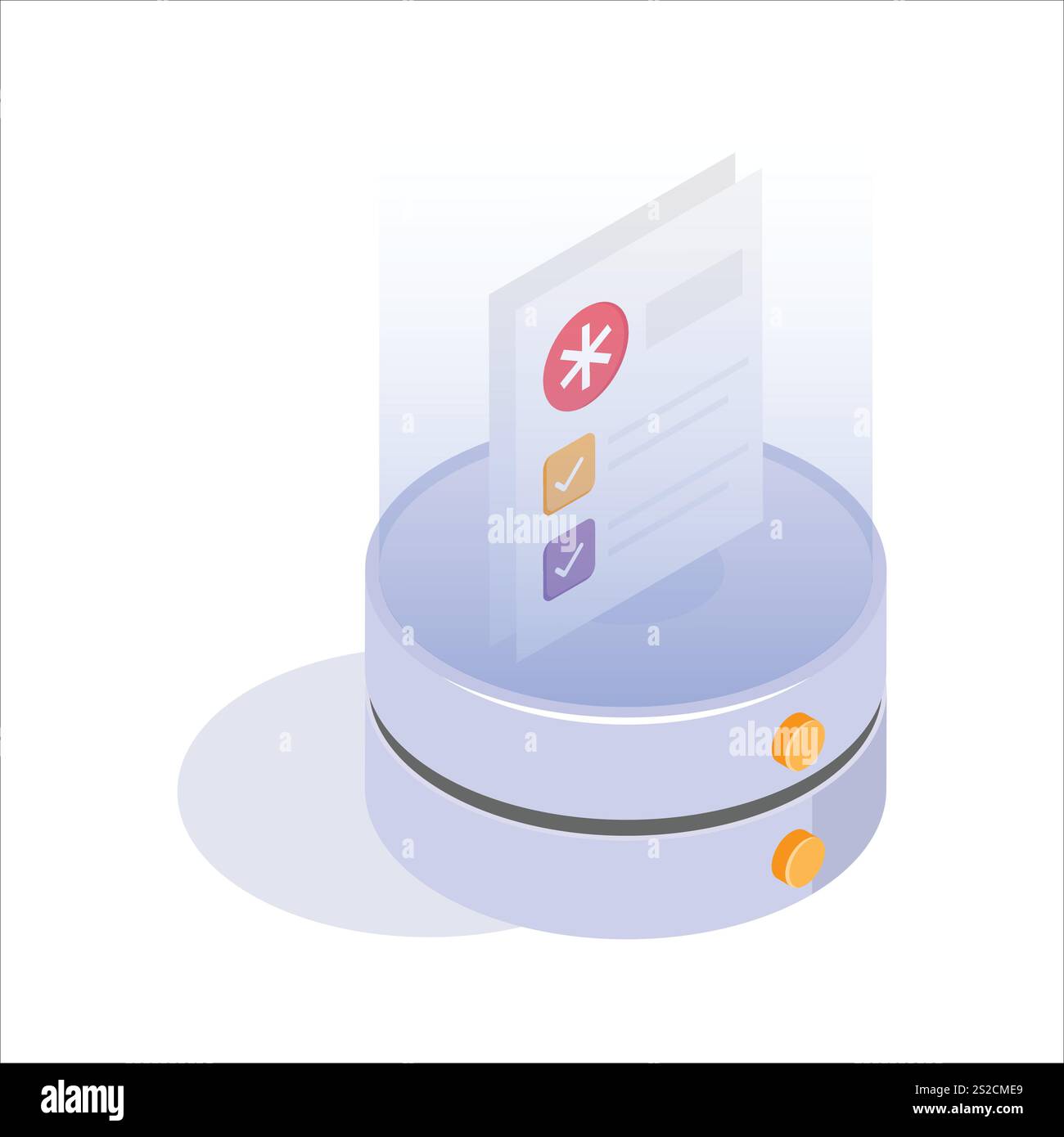 Ai medical record automation Stock Vector Images - Alamy