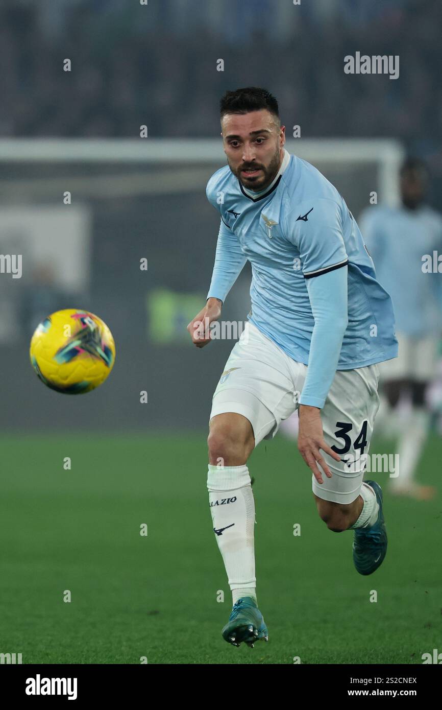 Roma, Italia. 05th Jan, 2025. Lazio's Mario Gila during the Serie A ...