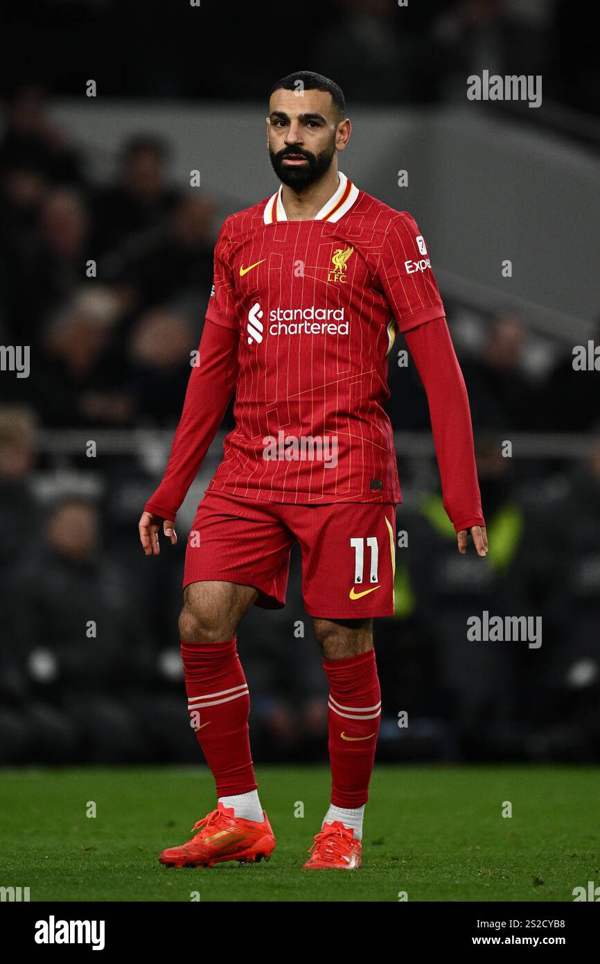 LONDON, ENGLAND - DECEMBER 22: Mohamed Salah of Liverpool F.C. full ...