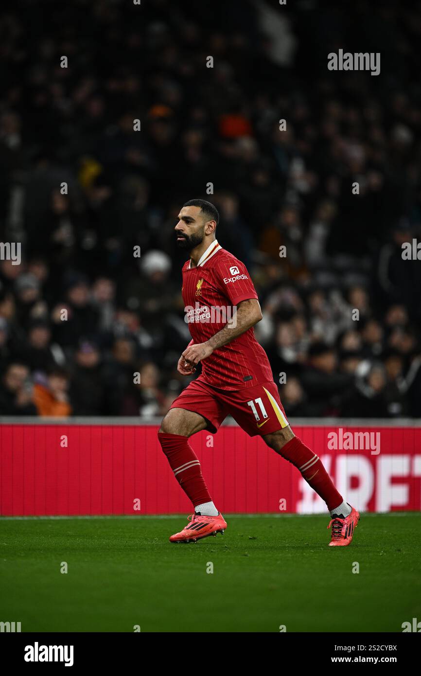 LONDON, ENGLAND - DECEMBER 22: Mohamed Salah of Liverpool F.C. full ...