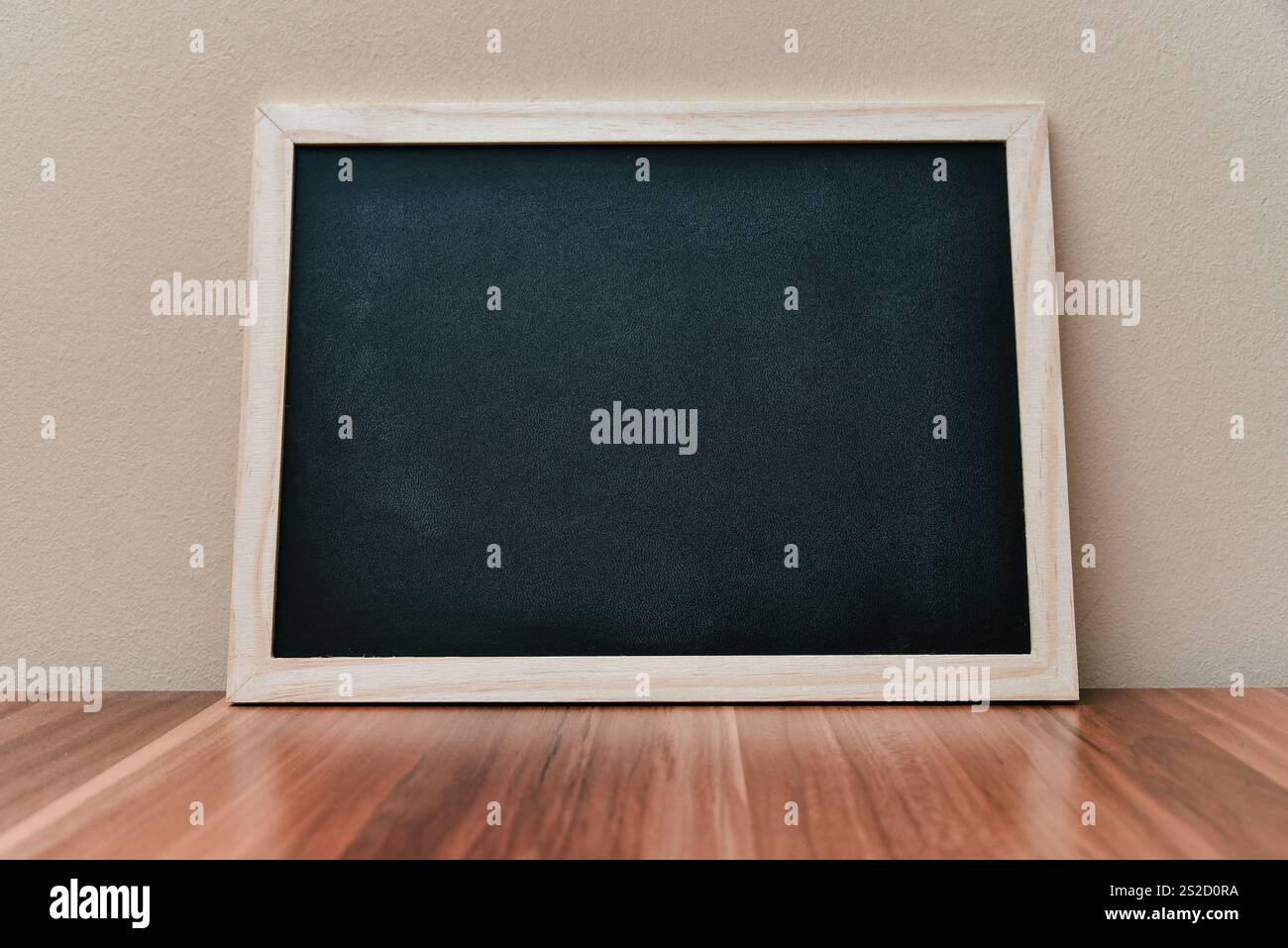 Blank black board for chalk notes mock up template for your design for ...