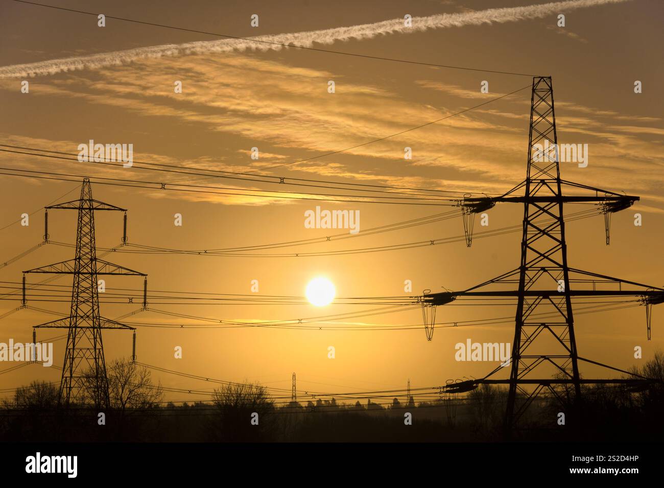 This beautiful and somewhat surreal scene of glowing skies, vapour ...