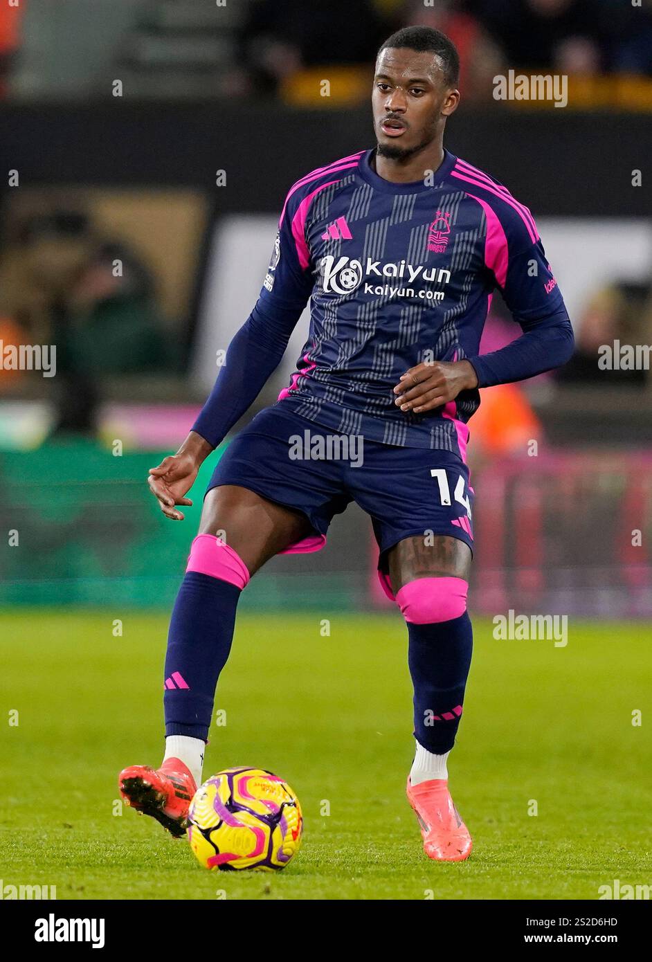 Wolverhampton, England, 6th January 2025. Callum Hudson Odoi of ...