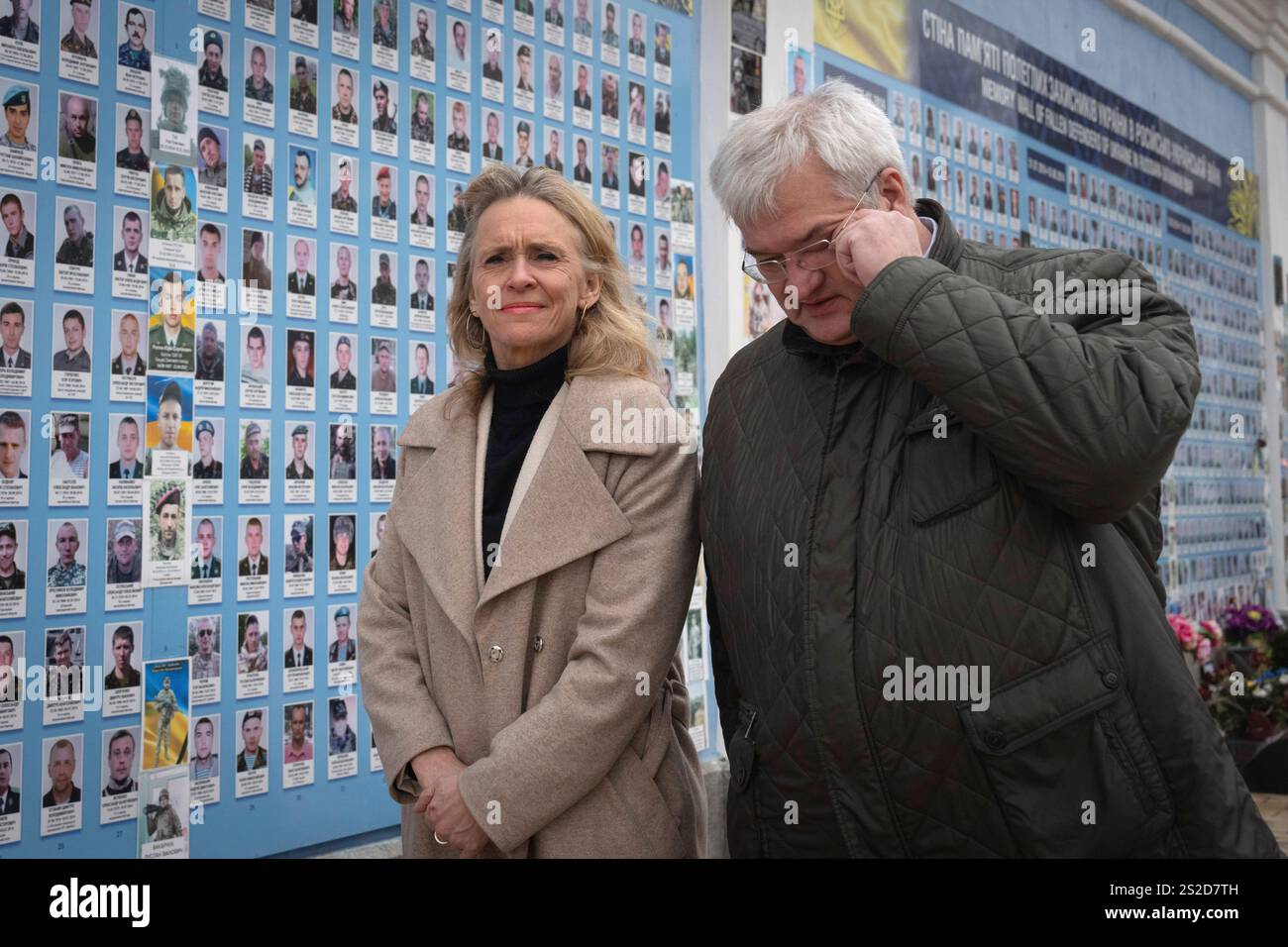 Iceland's Foreign Minister Thorgerdur Katrin Gunnarsdottir, left, and ...