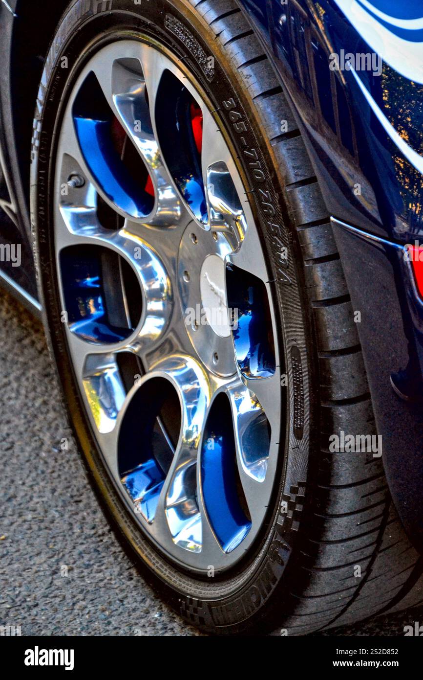 Paris, France - April 18th 2015 : Unique Bugatti Veyron "l'Or Blanc ...