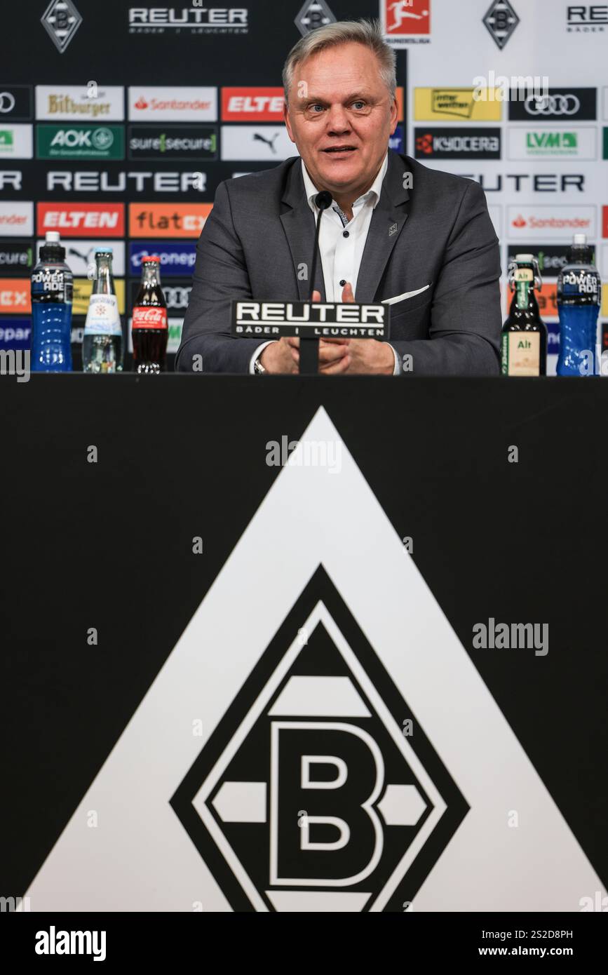 07 January 2025, North Rhine-Westphalia, Mönchengladbach: Stefan ...